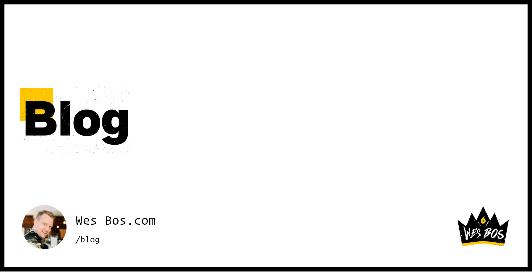 Blog Wes Bos