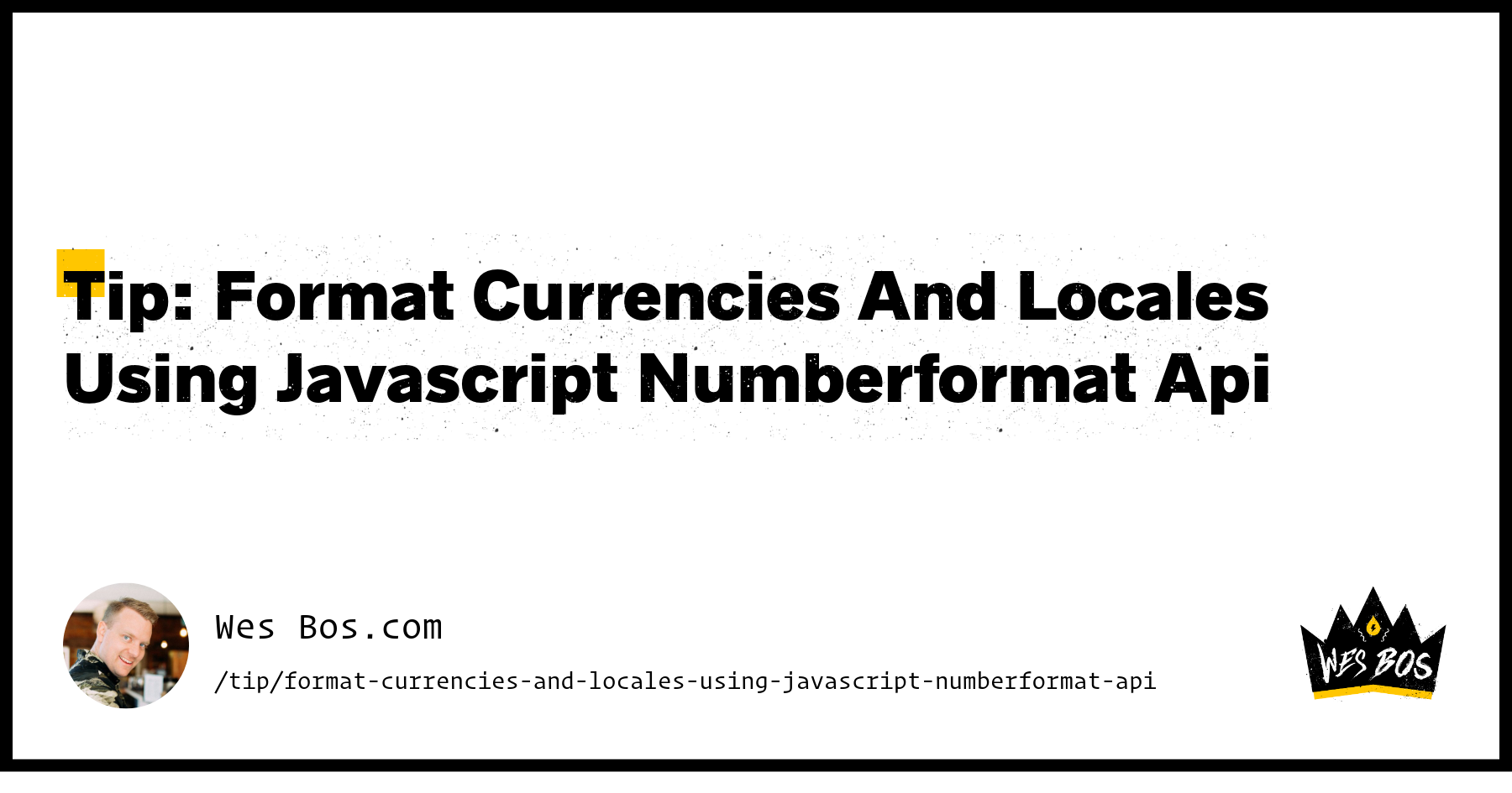 Tip: Format Currencies And Locales Using Javascript Numberformat Api ...